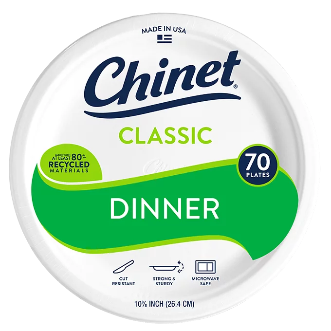 Chinet Classic® Dinner Plate | Chinet®